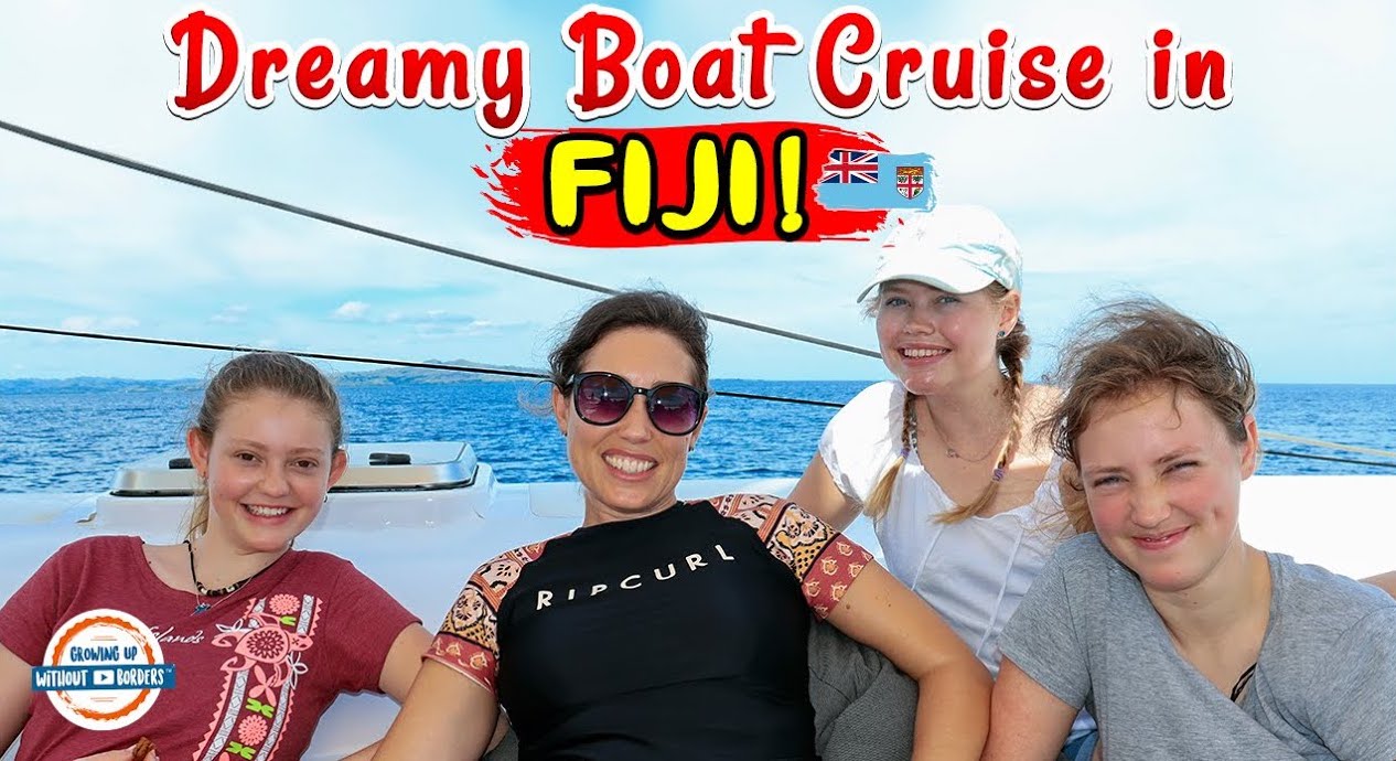 FIJI BOAT CRUISE !!! 🇫🇯 Sailing Port Denarau Nadi to Musket Cove Fiji ...