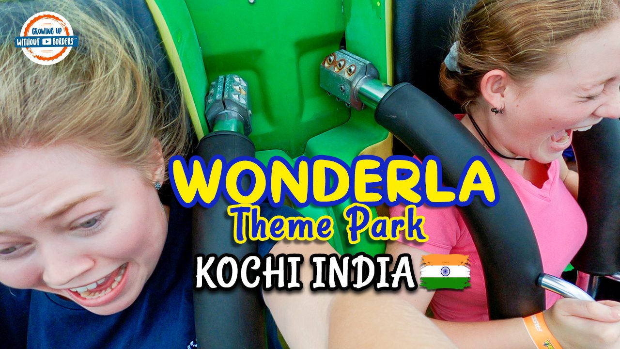 WONDERLA INDIA $12 Theme Park 🇮🇳🎢😲 SUPER FUN DAY in Kochi Kerala!